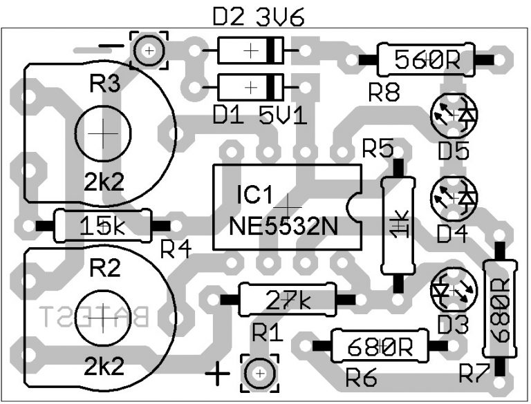Batest - tester 12V olověných akumulátorů - Hobbyelektro.eu