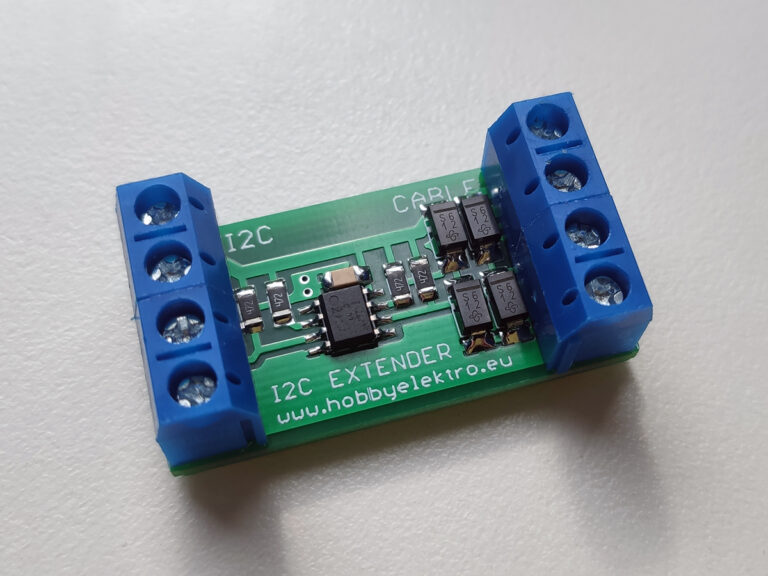 Aktivní I2C pro dlouhé vedení s P82B715 - Hobbyelektro.eu