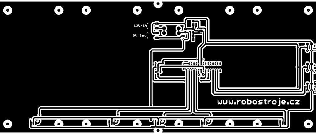 LED hodiny pro celodenní provoz - Hobbyelektro.eu