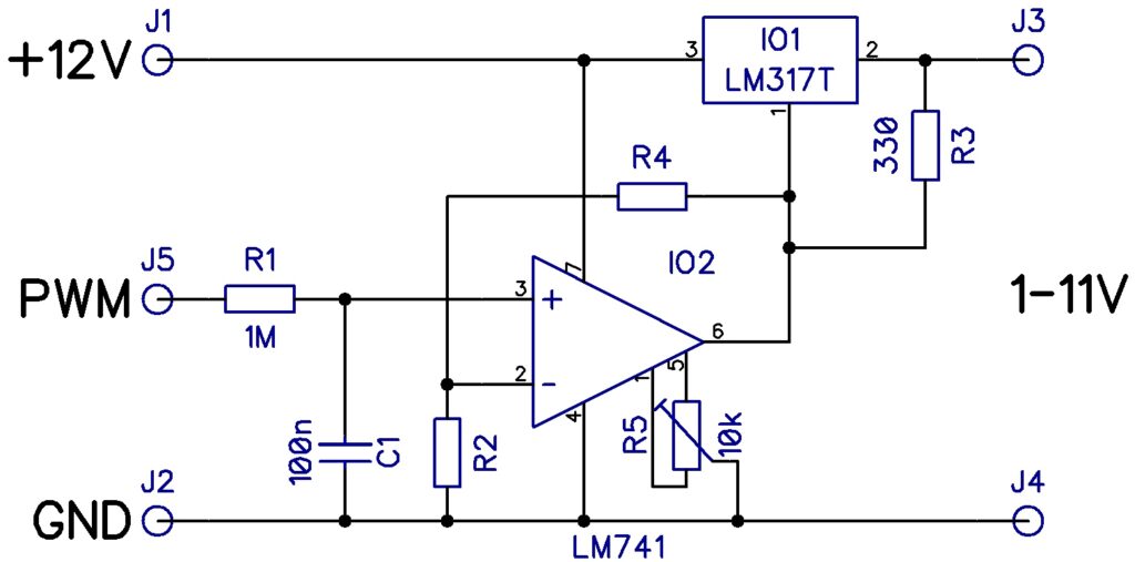 Pwm řízení Obvodu Lm317 Hobbyelektro Eu